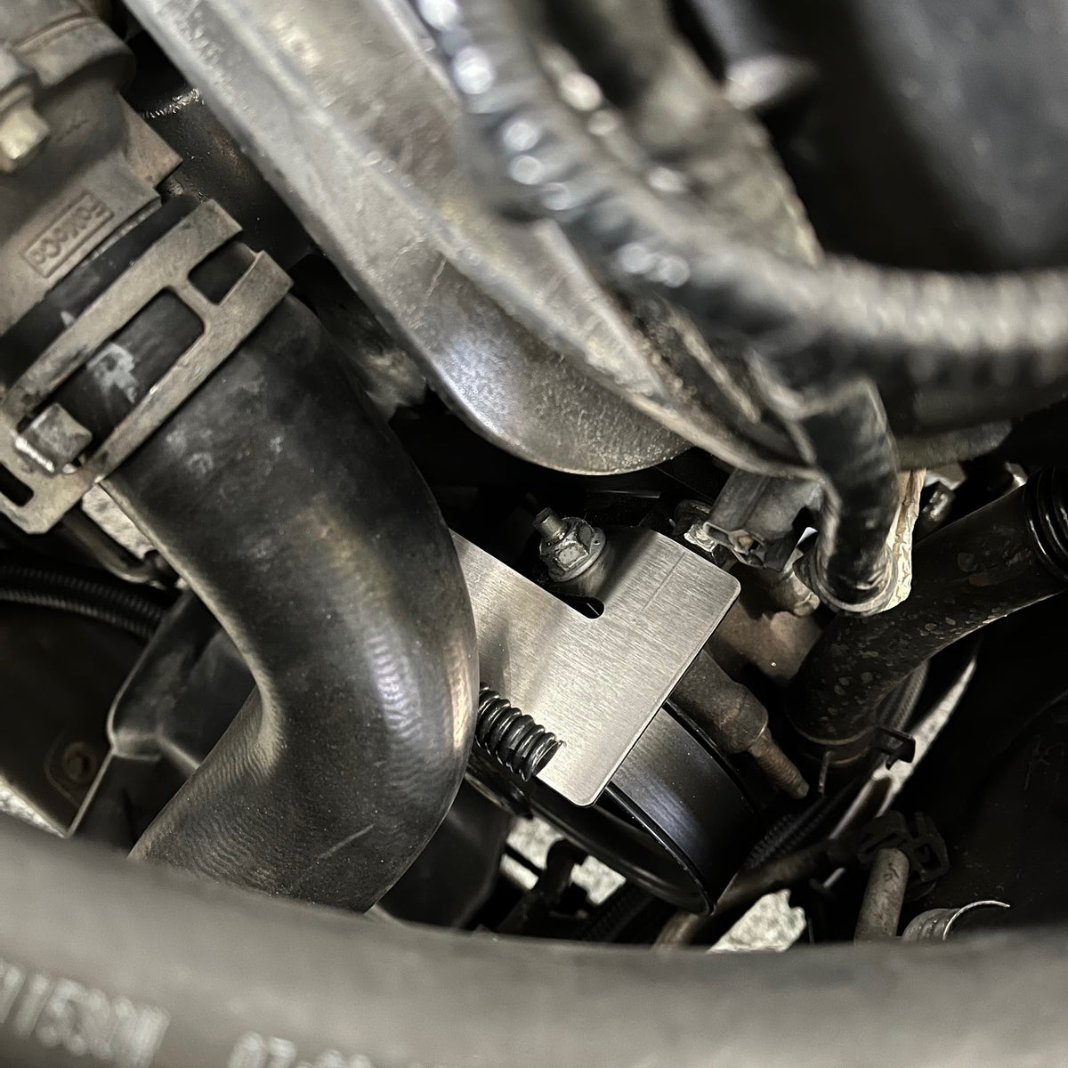 Coyote Swap Lower Coolant Hose Shield – Make It Modular